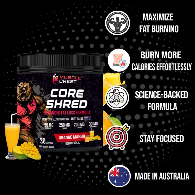 CORE SHRED FAT BURNER – Musclecrest