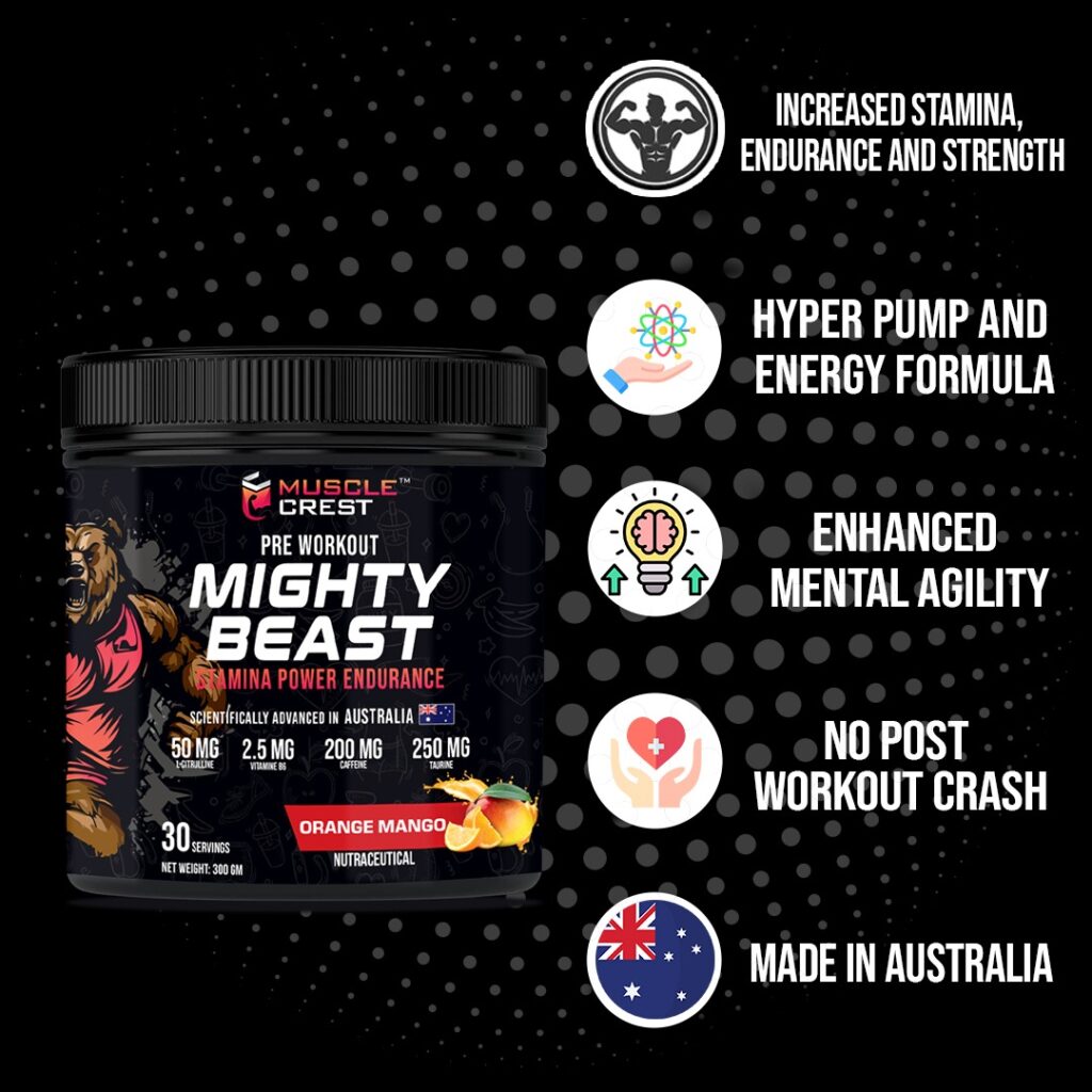 MIGHTY BEAST PRE-WORKOUT – Musclecrest