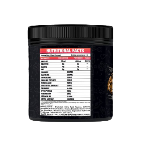 MIGHTY BEAST PRE-WORKOUT – Musclecrest