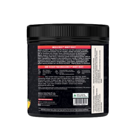 MIGHTY BEAST PRE-WORKOUT – Musclecrest
